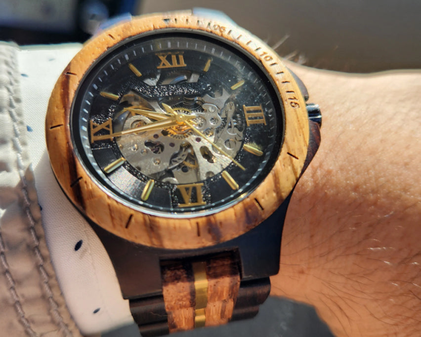 What Makes Zebrawood So Popular in Wooden Watches? – Urban Designer Inc