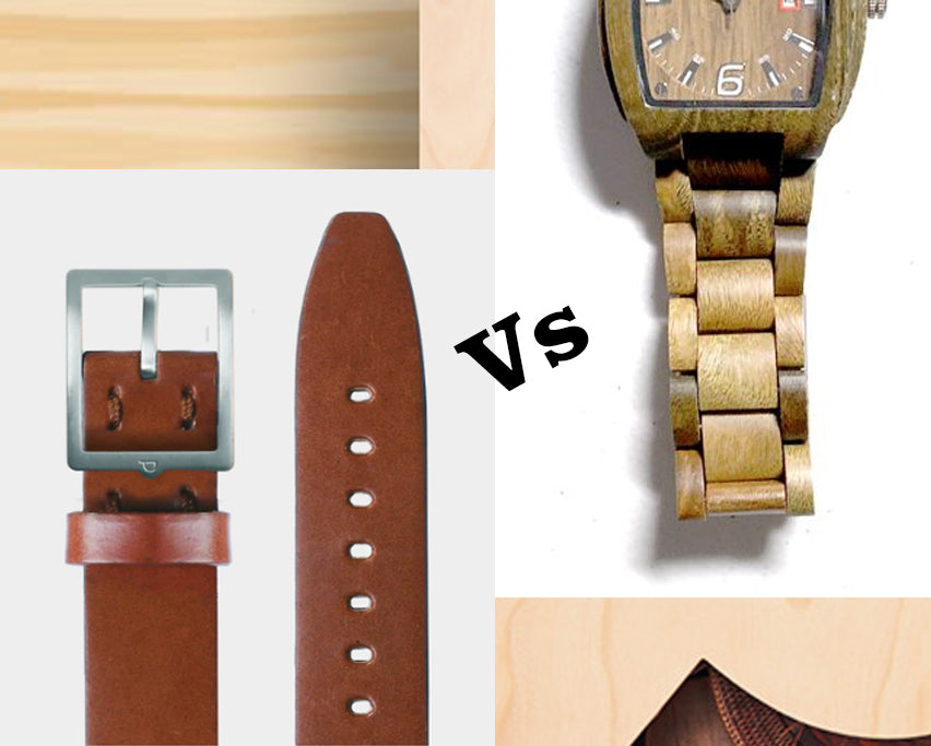 Wood Watch Links vs Leather Band: Which Option Will Suit You? – Urban ...