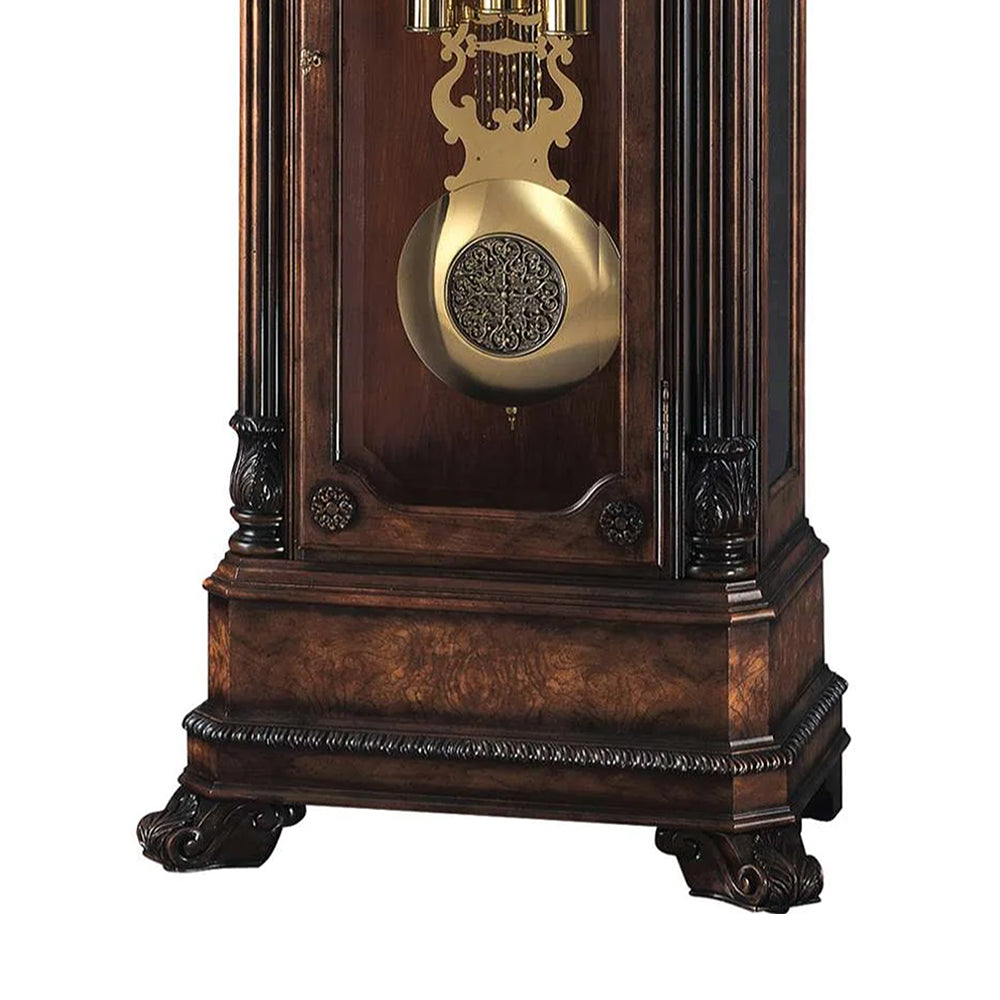 Howard Miller Reagan Grandfather Clock | Elegant Floor Clock Triple ...