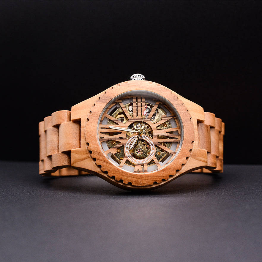 Mechanical Wood Watch | Experience Our Mechanical Watches Collection ...