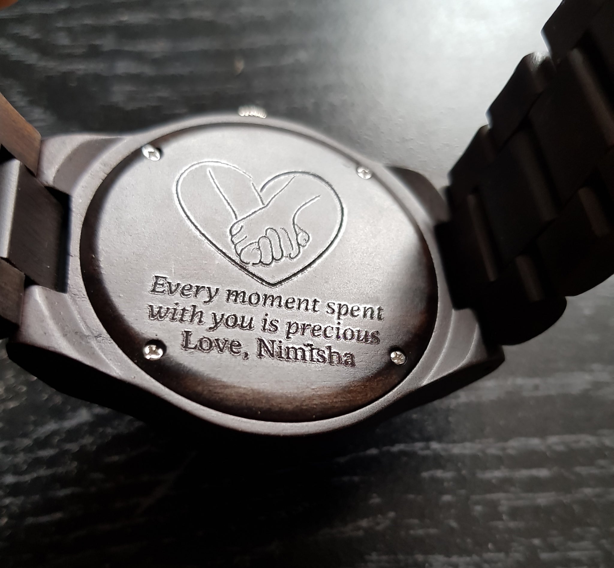 Anniversary Gifts for Him: Volcano Dark Wooden Watches For Men, Watches ...